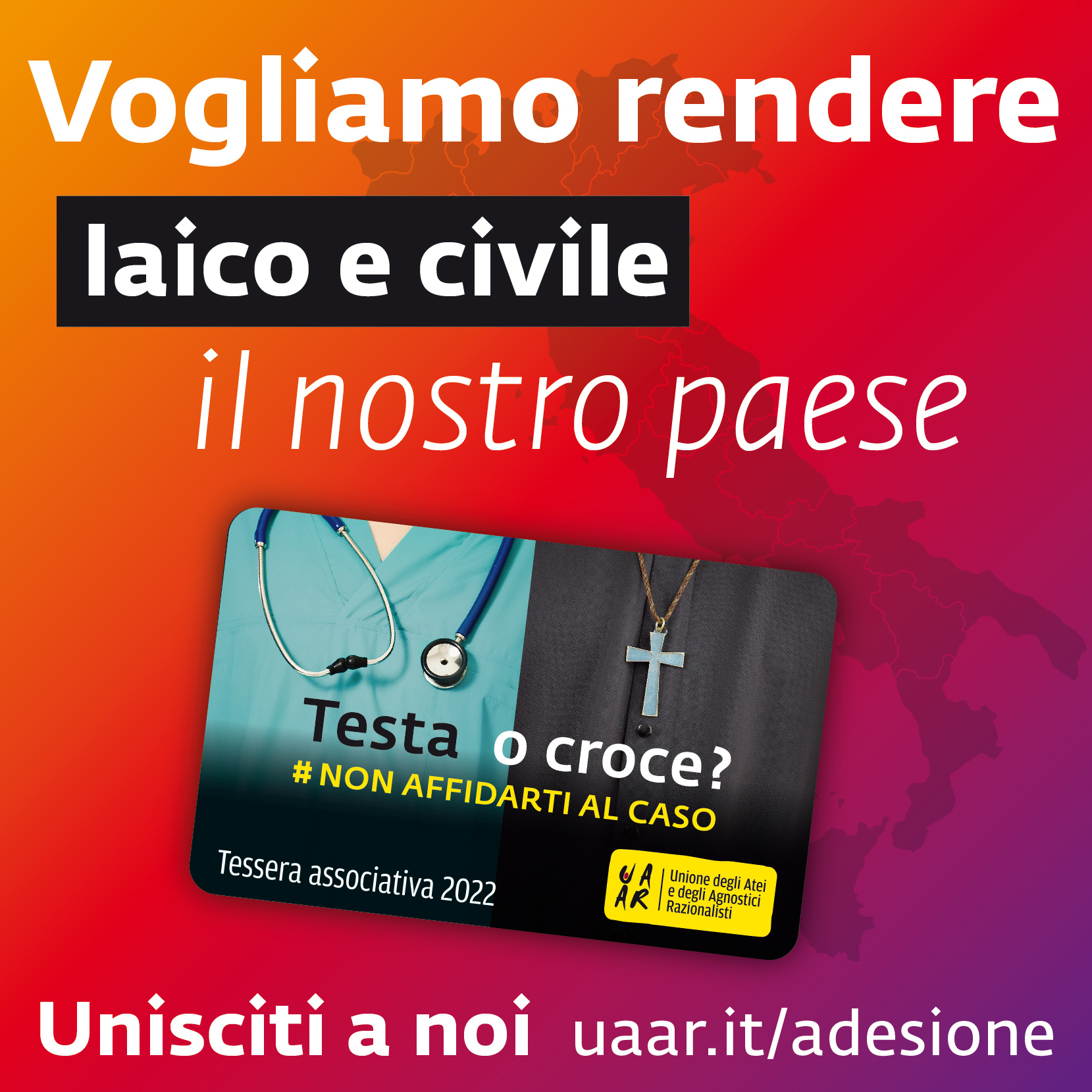 Iscrizione all’Uaar | UAAR