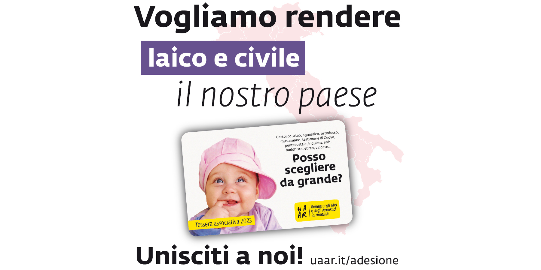 Iscrizione all’Uaar | UAAR